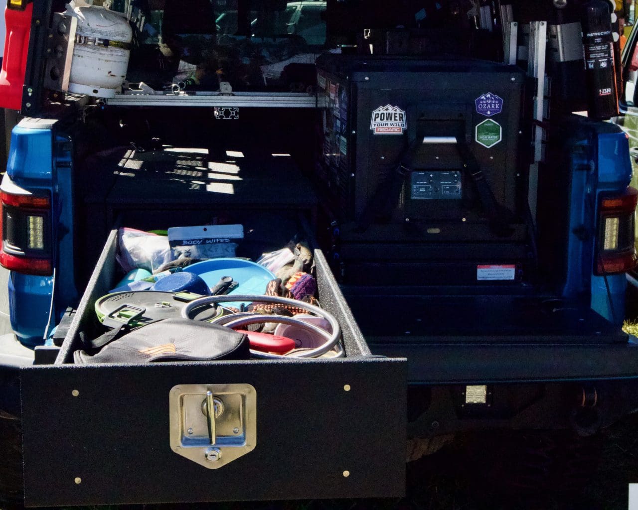 The Jeep Gladiator Half Bed Drawer System | SHW Offroad