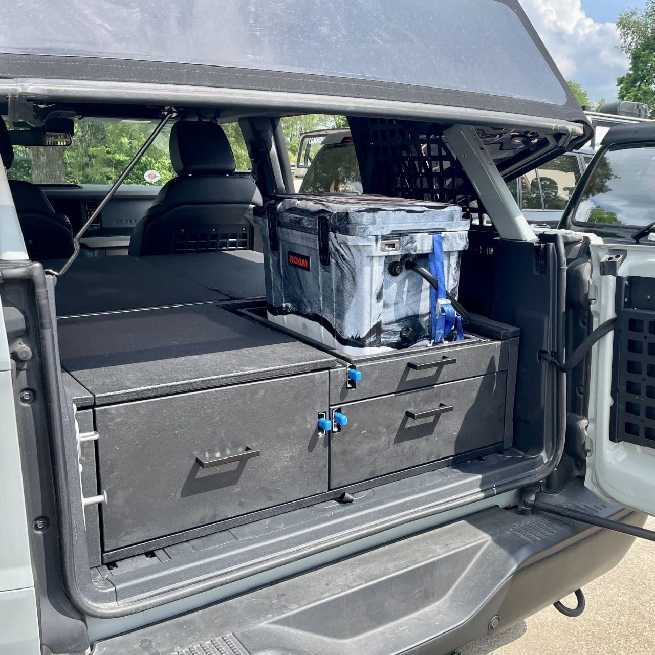 The SHW Offroad Ford Bronco Drawer Systems | SHW Offroad